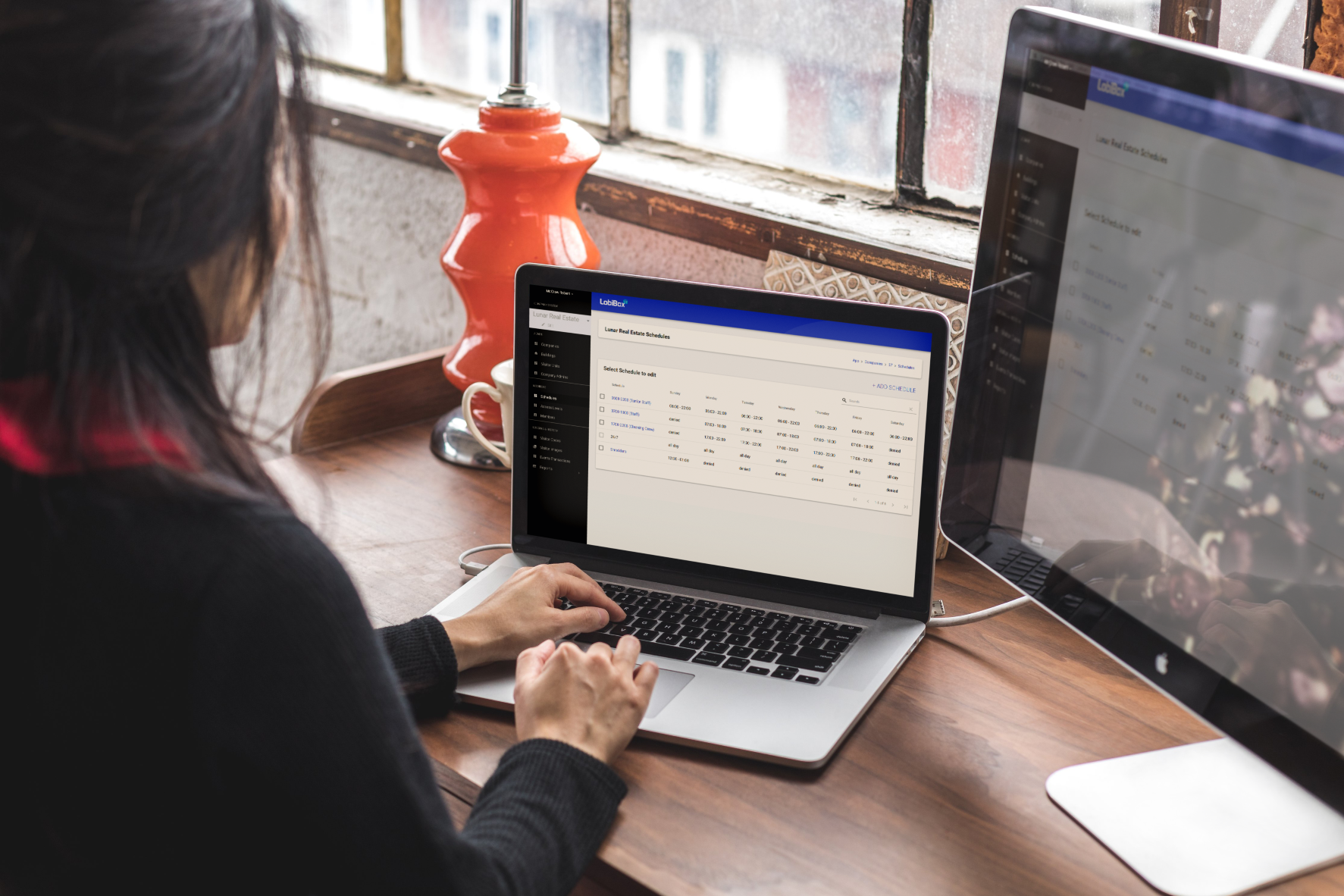 admin-dashboard-scheduling-mockup